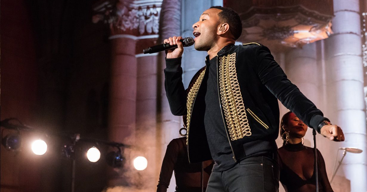 John Legend Takes The Stage at Historic Riverside Church - Live from ...