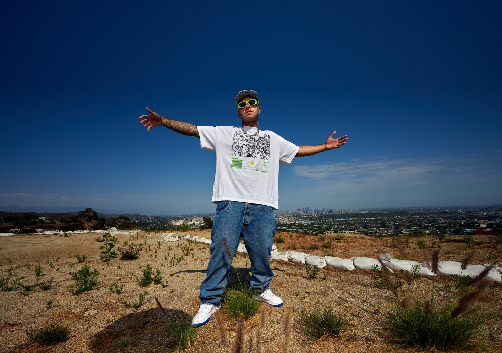 Feid performs from the Hollywood Hills - Live from the Artists Den