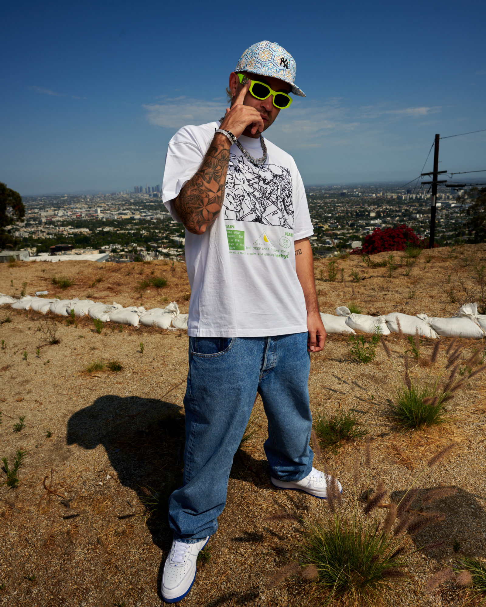 Feid performs from the Hollywood Hills - Live from the Artists Den