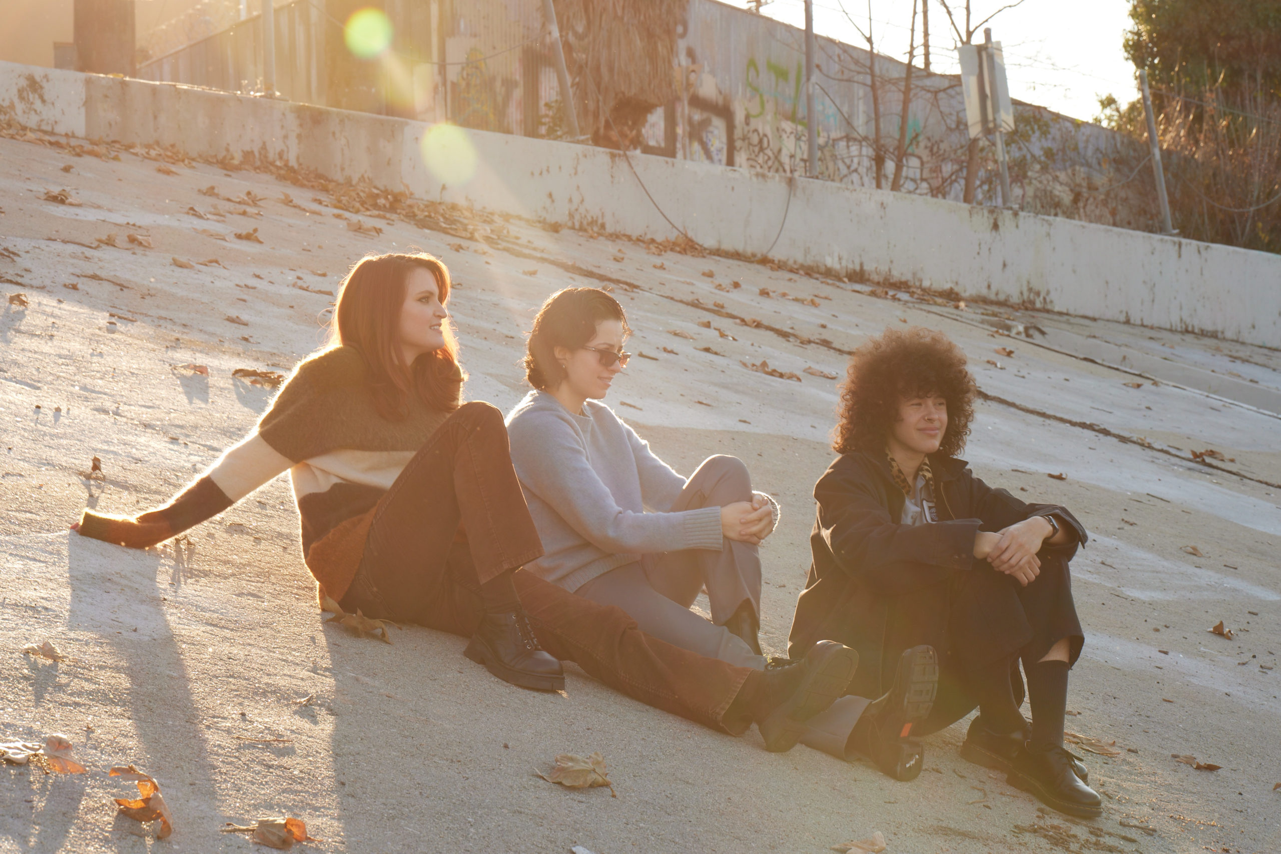 MUNA performs at Los Angeles' Pulse Studios